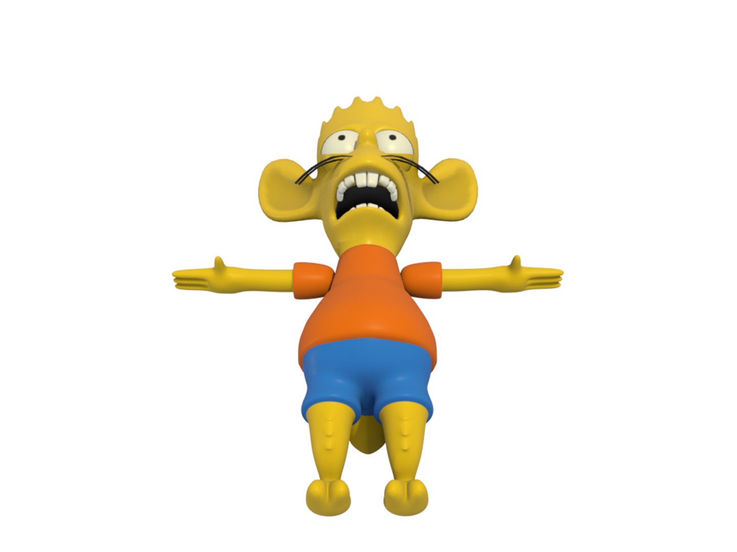 Bart Simpson Rigged Character 3D Model - TurboSquid 1564014