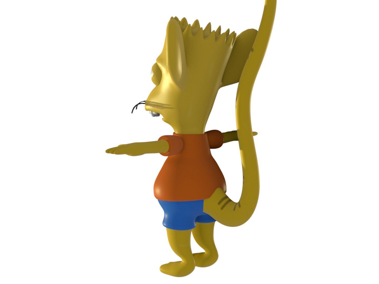Bart Simpson Rigged Character 3D Model - TurboSquid 1564014