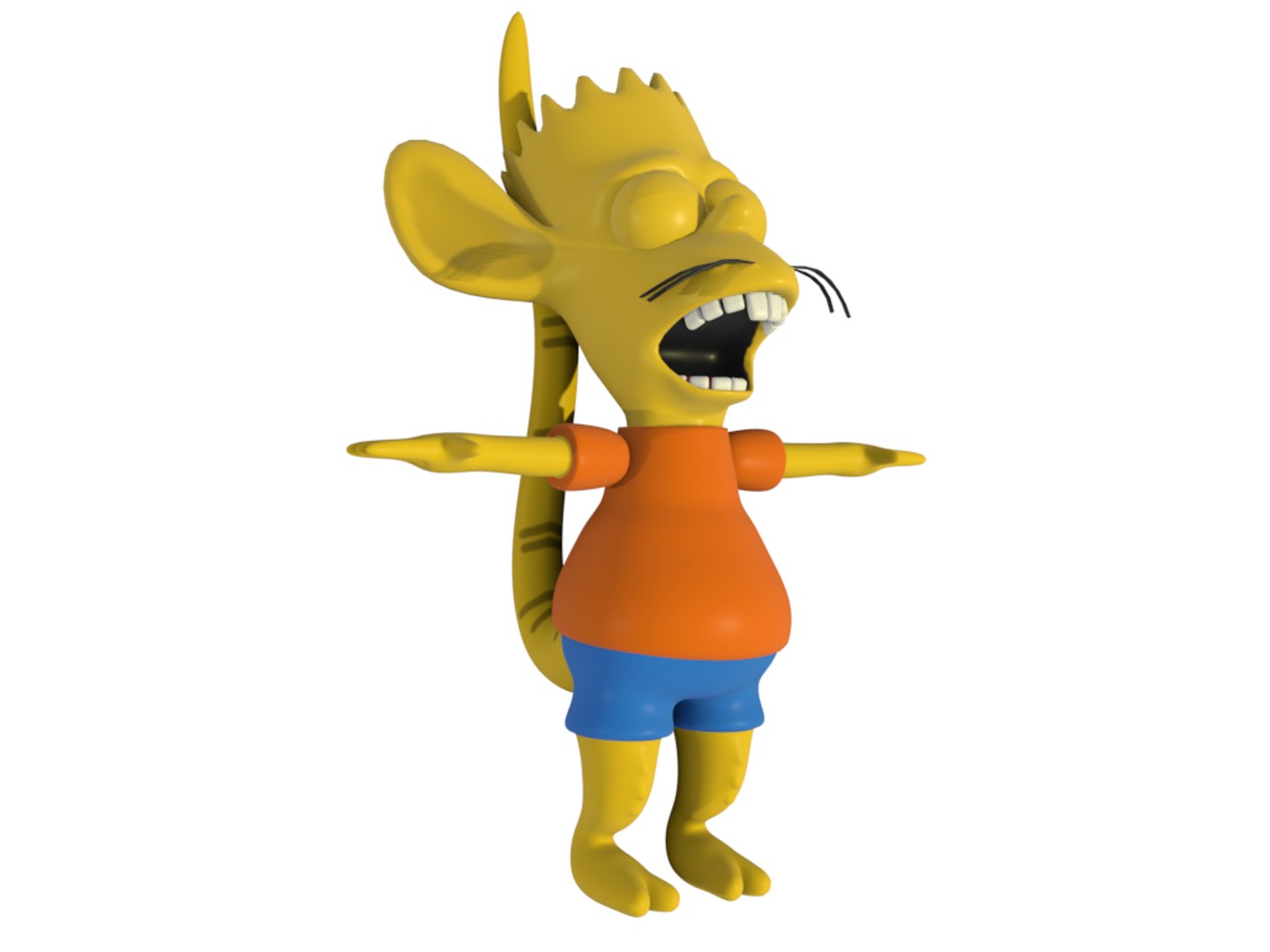 Bart Simpson Rigged Character 3D Model - TurboSquid 1564014