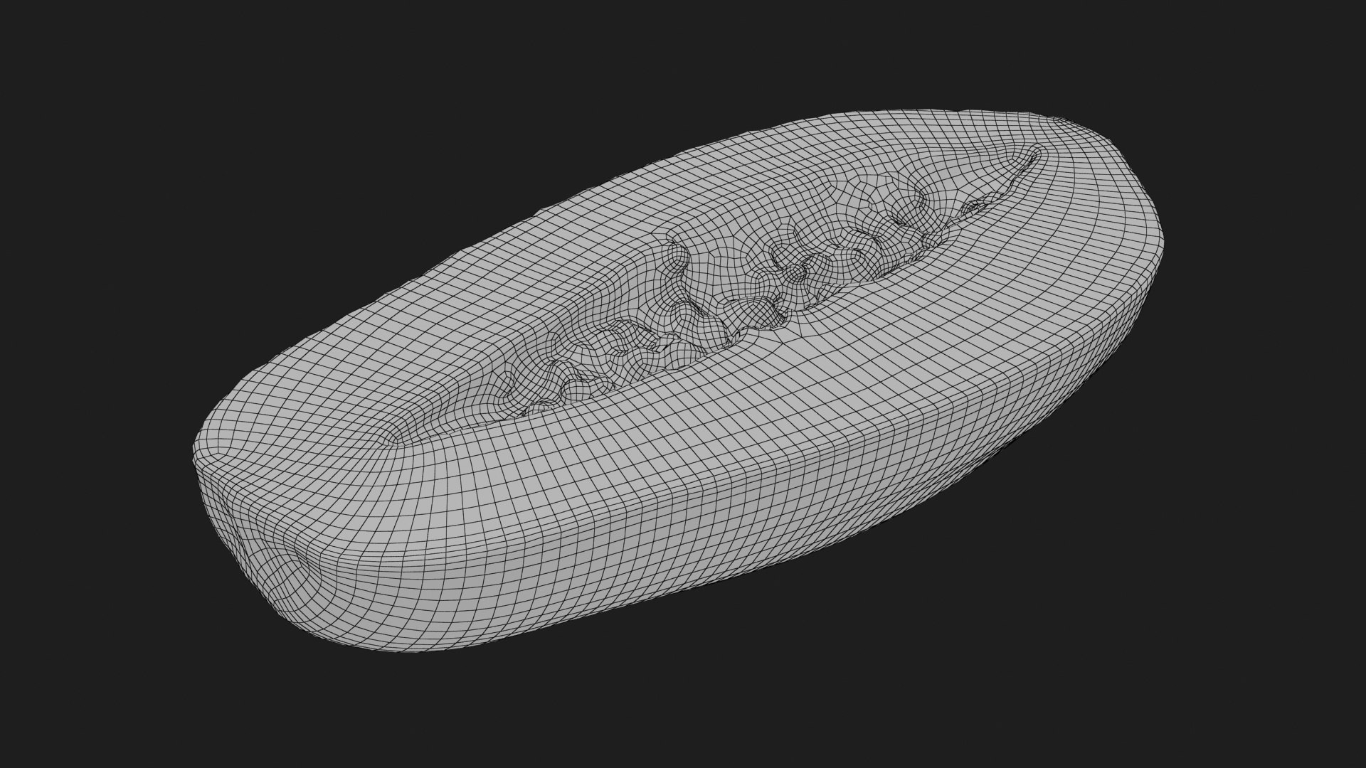 3D Model Papaya Half 01 - TurboSquid 2134845