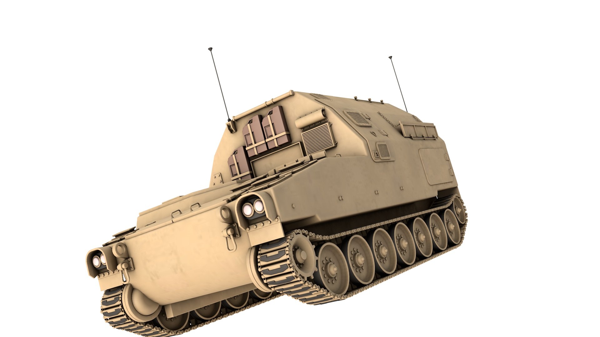 3D M992 Field Artillery Ammunition Support Vehicle - TurboSquid 2343509