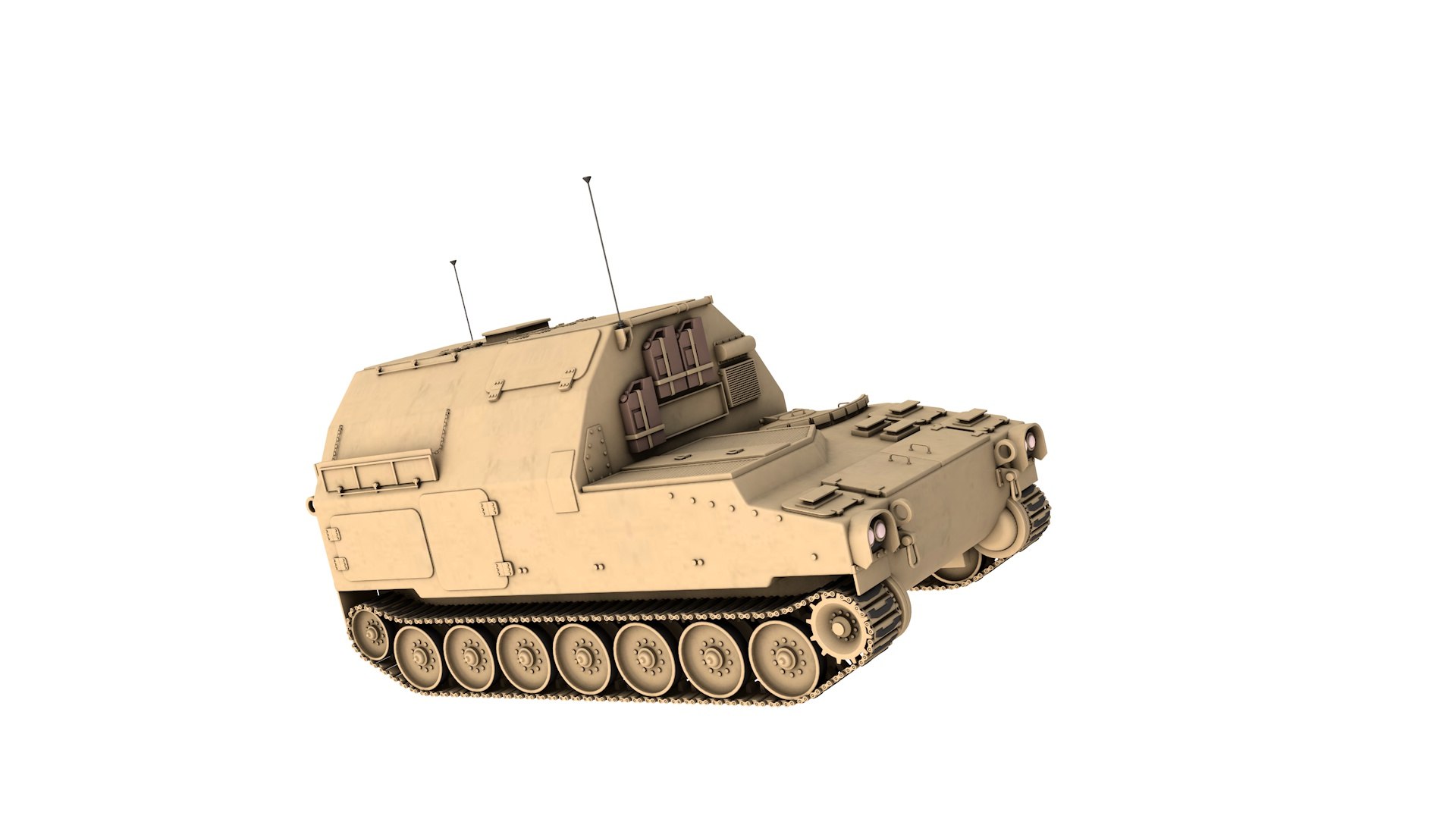 3D M992 Field Artillery Ammunition Support Vehicle - TurboSquid 2343509