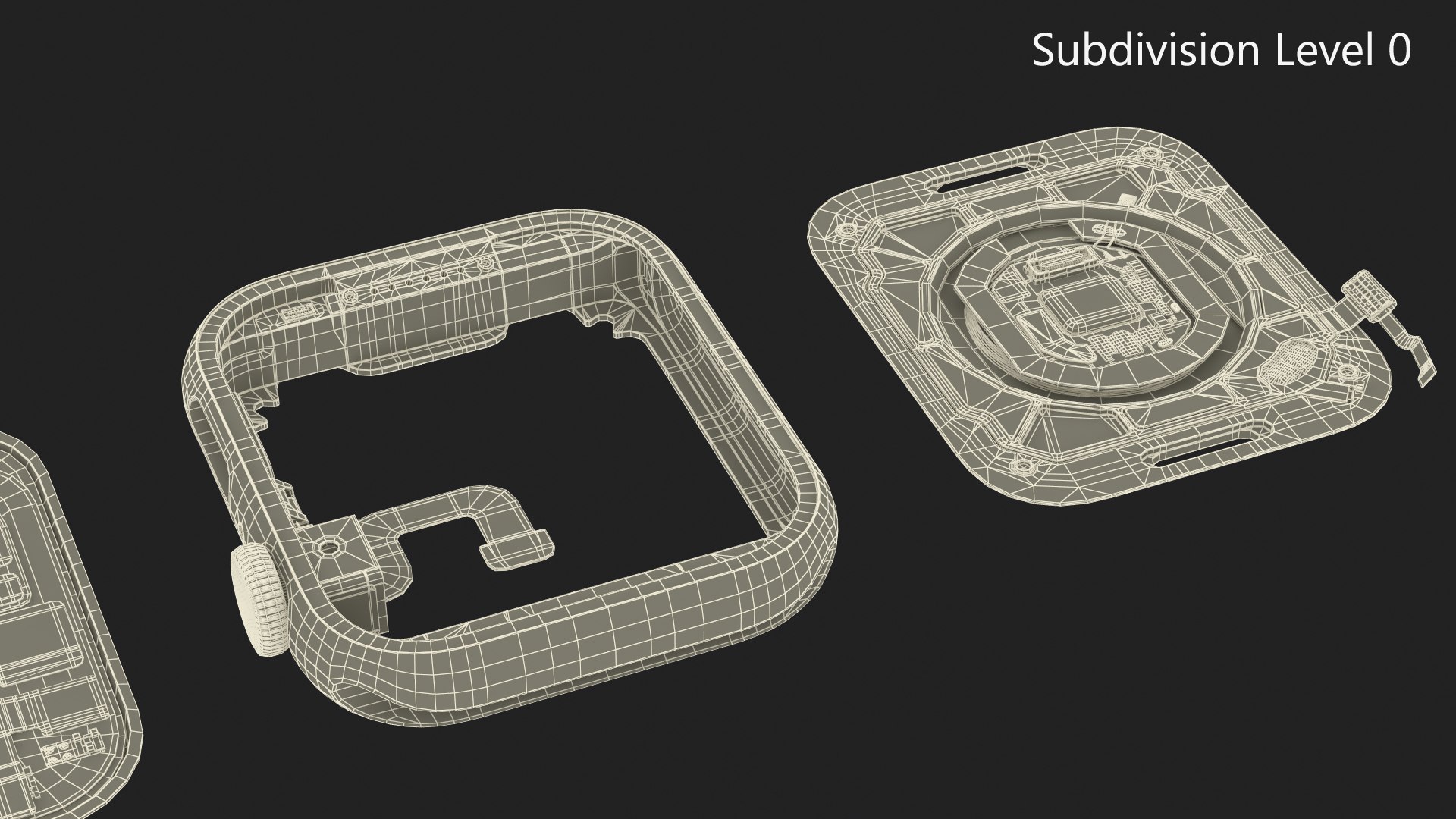 Apple Watch Main Shell Aluminum 3D Model - TurboSquid 2215131