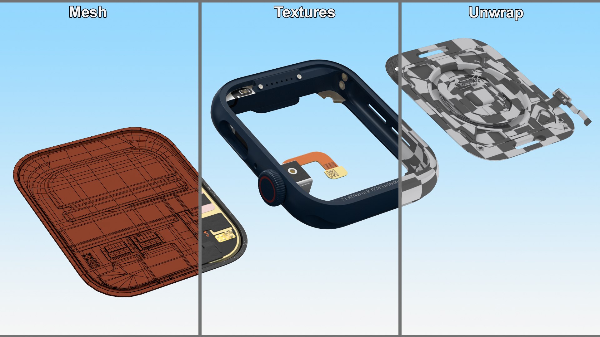 Apple Watch Main Shell Aluminum 3D Model - TurboSquid 2215131