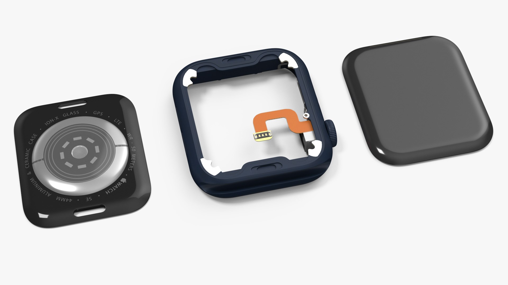 Apple Watch Main Shell Aluminum 3D Model - TurboSquid 2215131