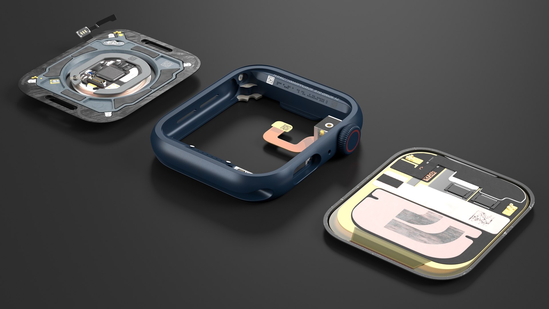 Apple Watch Main Shell Aluminum 3D Model - TurboSquid 2215131