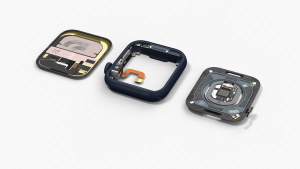 modelo 3d Carcasa principal del Apple Watch Aluminio - TurboSquid 2215131