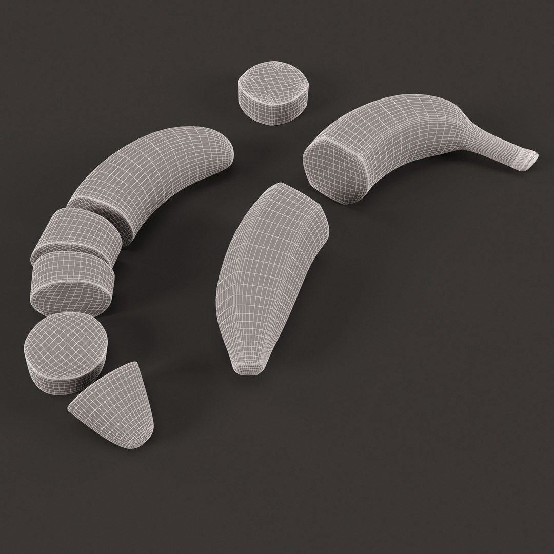 3d Max Banana Cuts