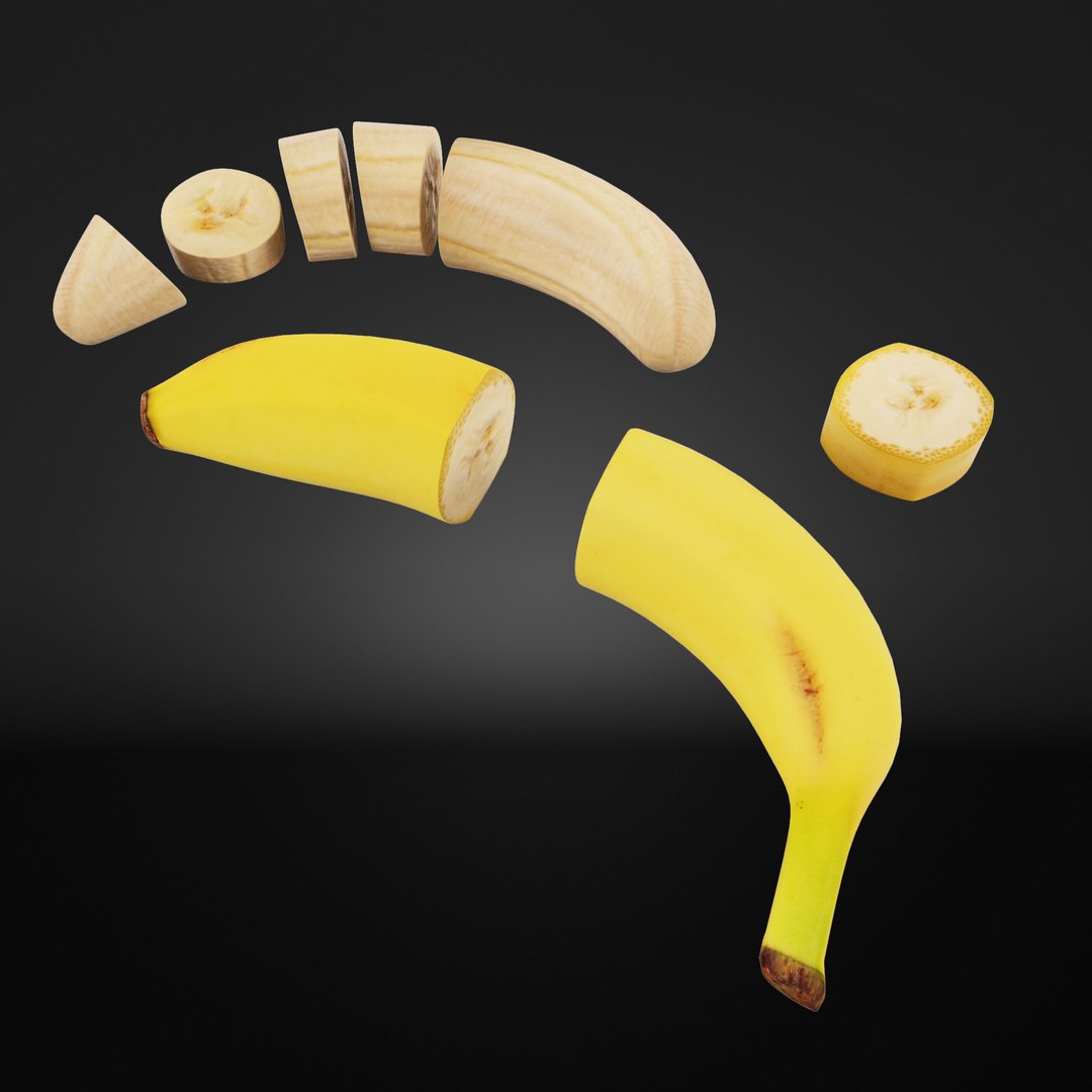 3d Max Banana Cuts