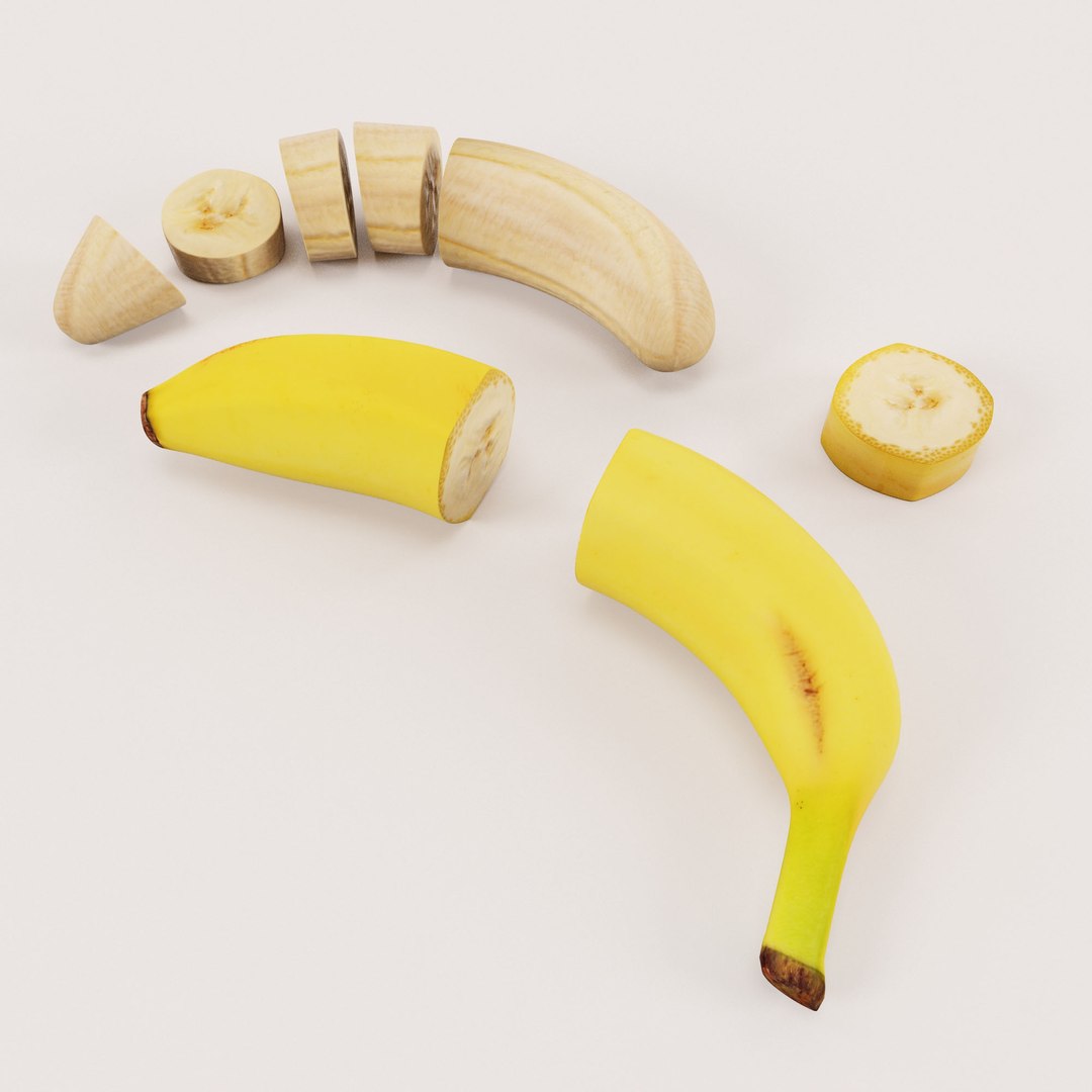 3d Max Banana Cuts