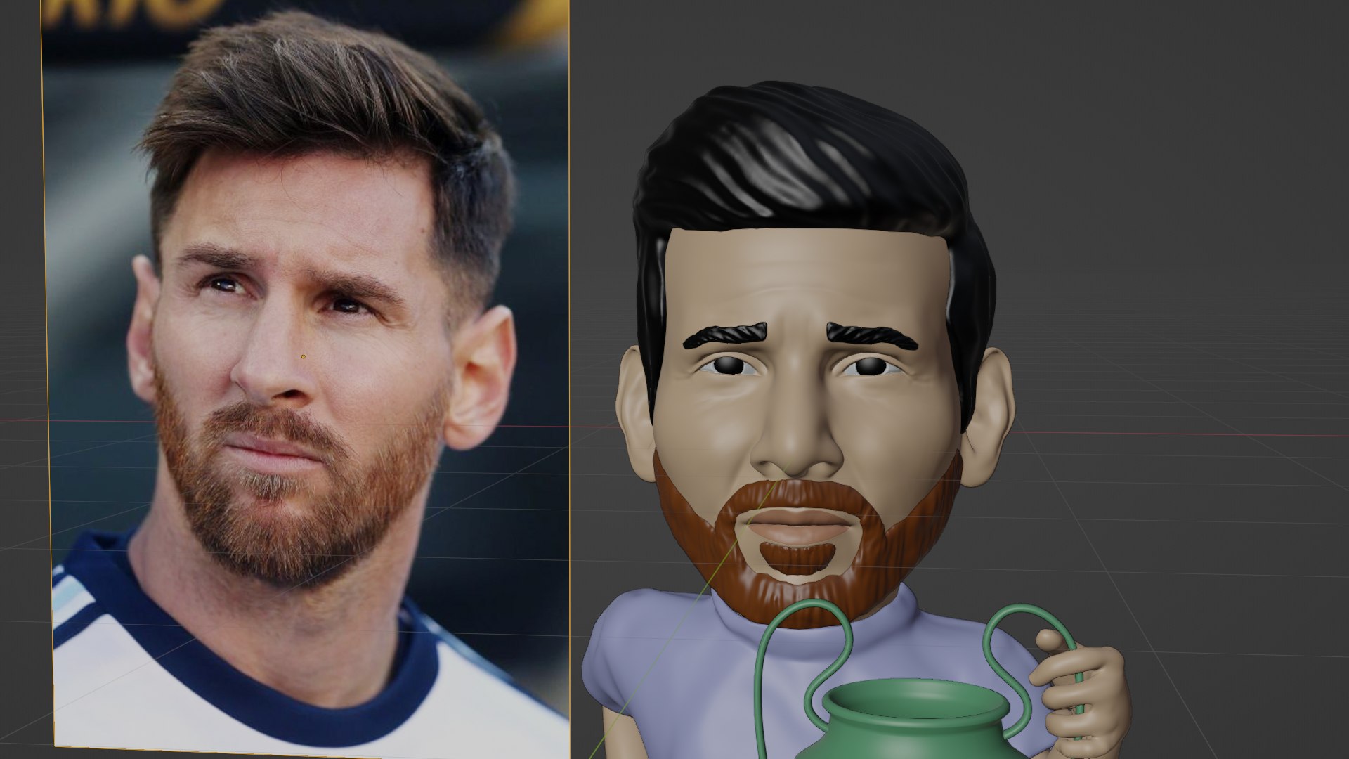 modelo 3d Lionel Messi - TurboSquid 2103672