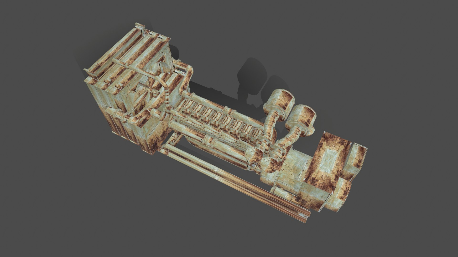 Diesel Power Plant 3D Model - TurboSquid 1661113