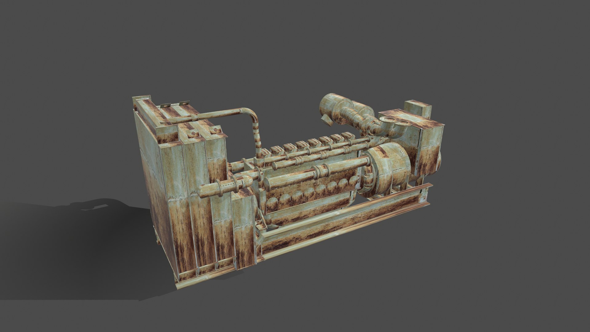 Diesel Power Plant 3D Model - TurboSquid 1661113