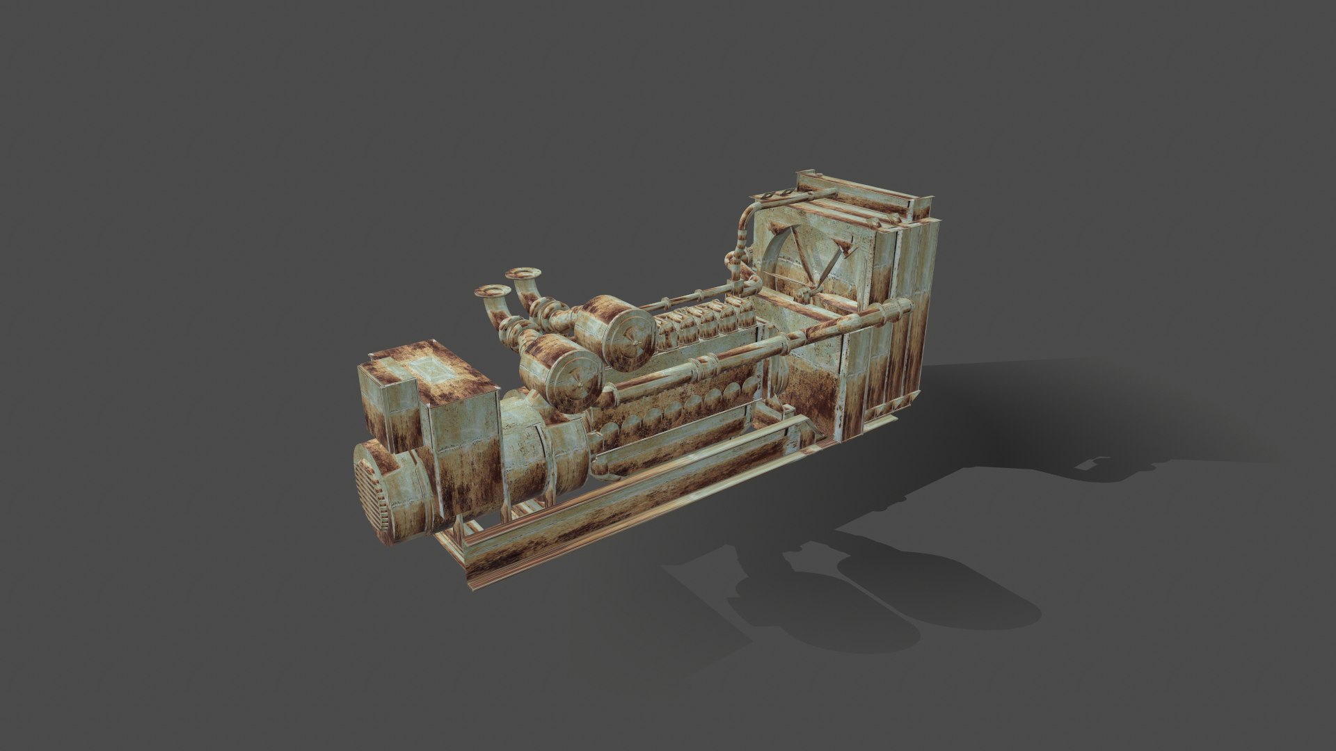 Diesel Power Plant 3D Model - TurboSquid 1661113
