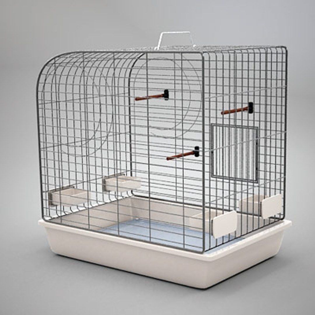 Bird Cage 3d Model