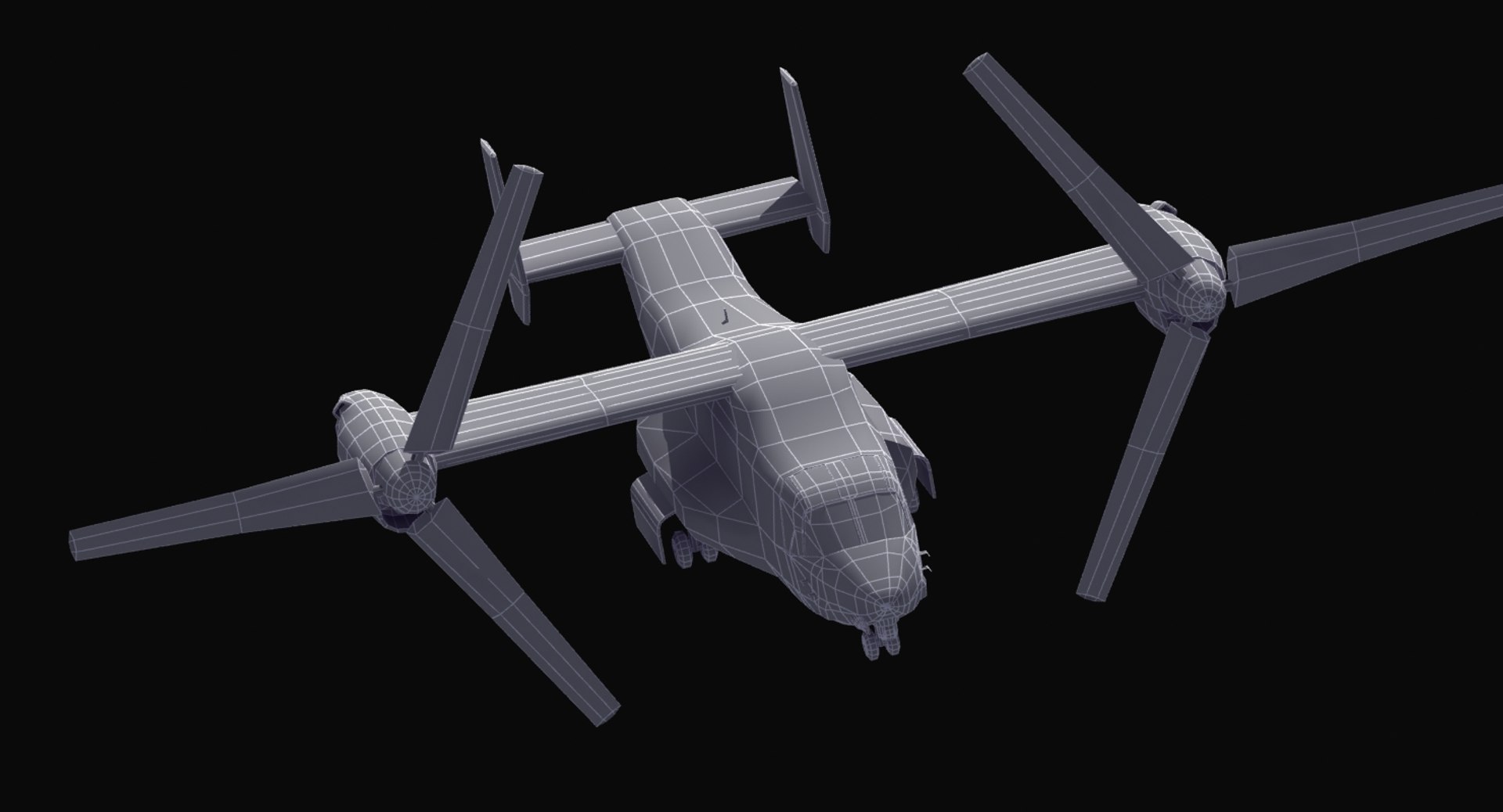 Air force cv-22b osprey 3D model - TurboSquid 1165225