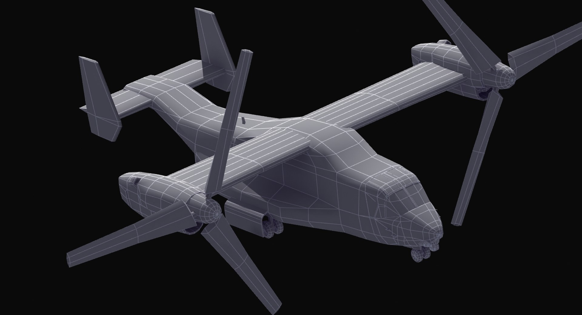 Air force cv-22b osprey 3D model - TurboSquid 1165225