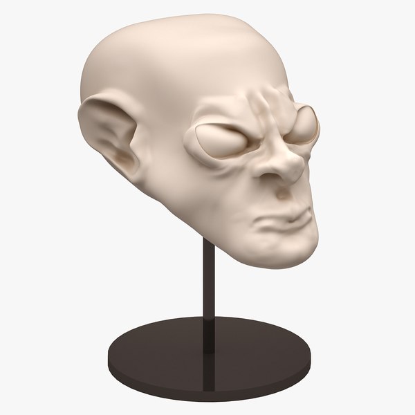modèle 3D de Alien Head Sculpt - TurboSquid 779510
