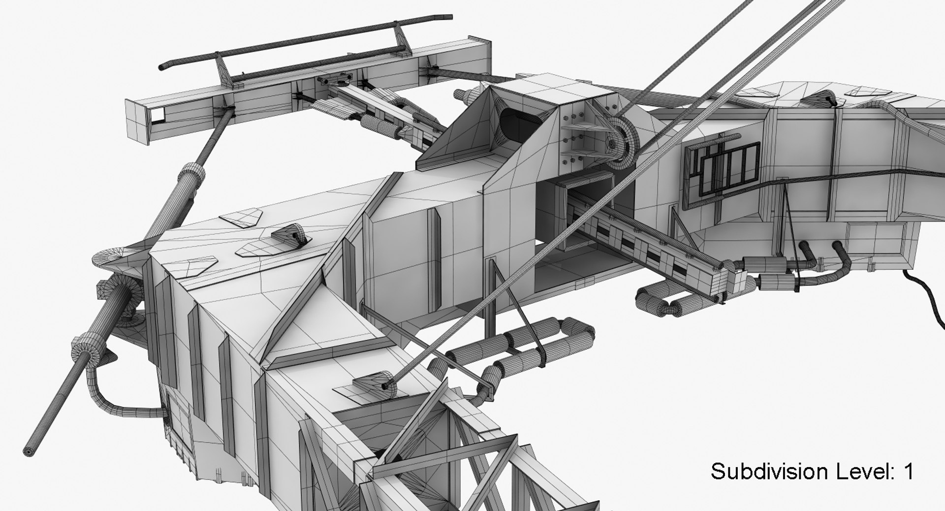 3D Model Drrs Damper Arm Apollo - TurboSquid 1412988