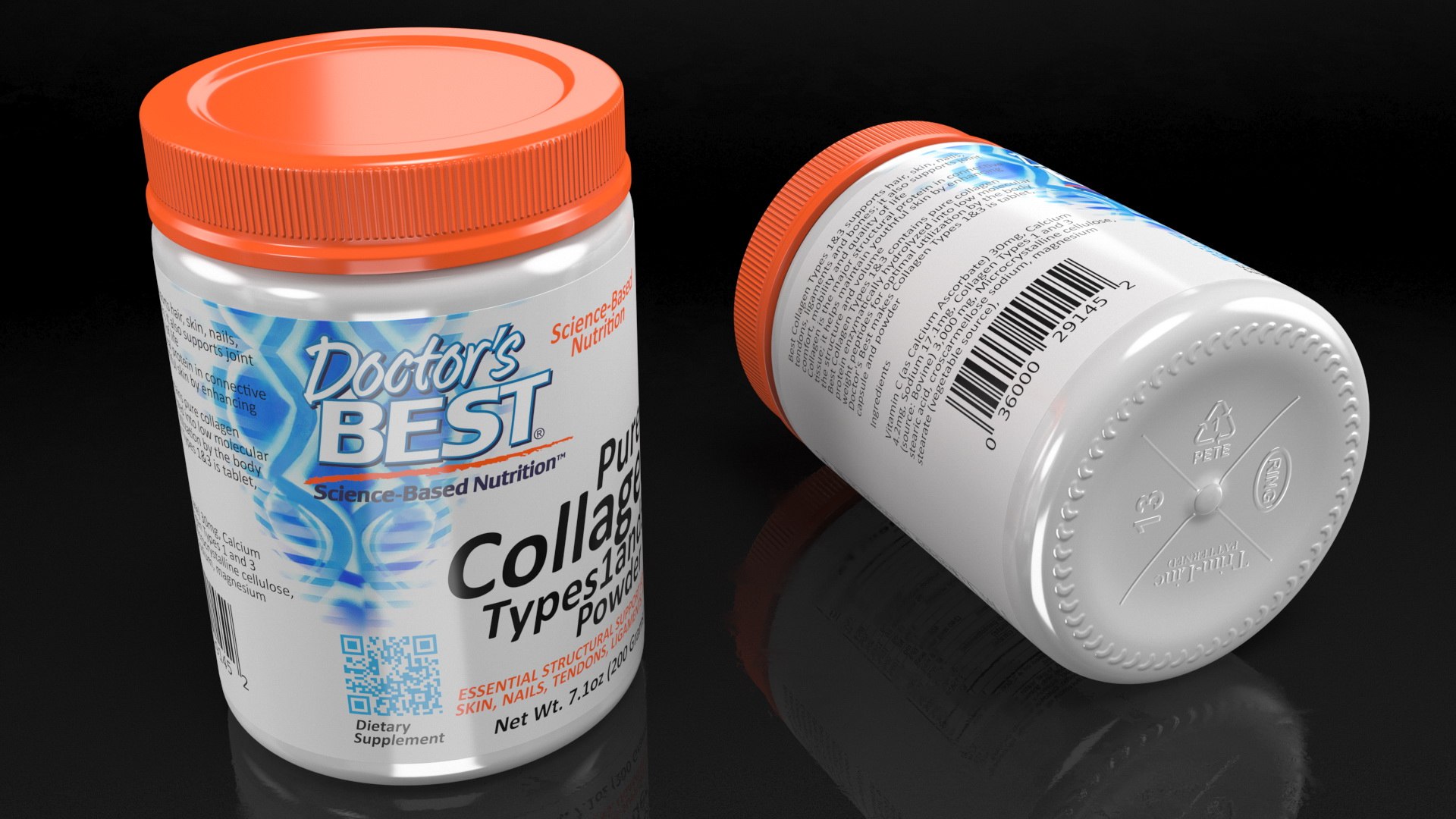 3D Doctors Best Collagen Powder Model - TurboSquid 1777945