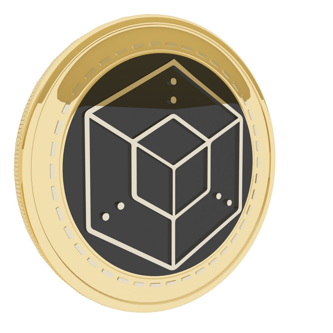 3D Enigma Cryptocurrency Gold Coin Model - TurboSquid 1855926
