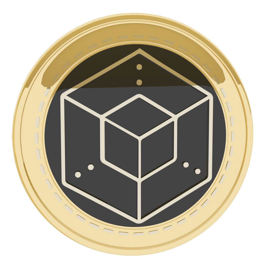 3D Enigma Cryptocurrency Gold Coin Model - TurboSquid 1855926