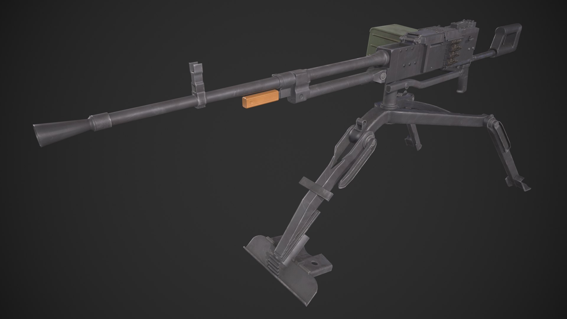 3D KORD Machine Gun - TurboSquid 2114355