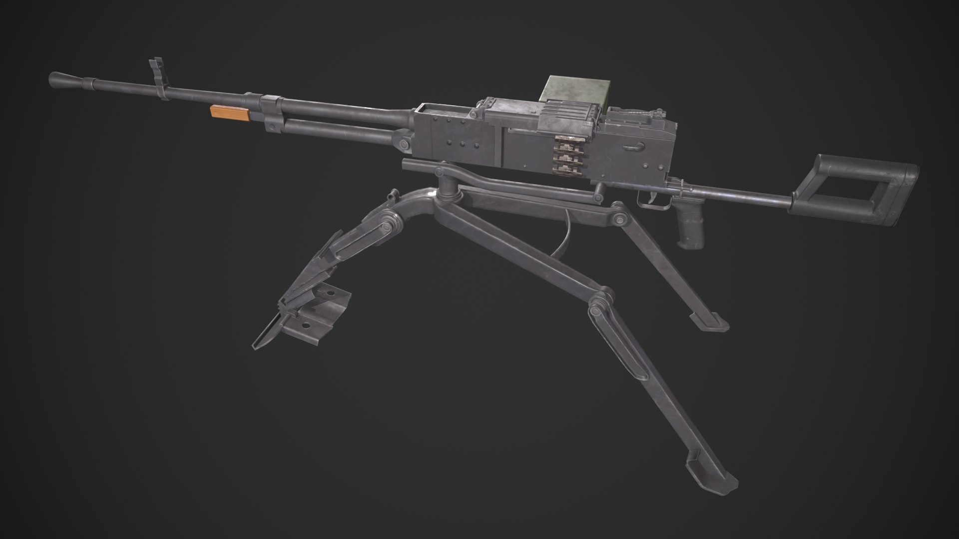 3D KORD Machine Gun - TurboSquid 2114355