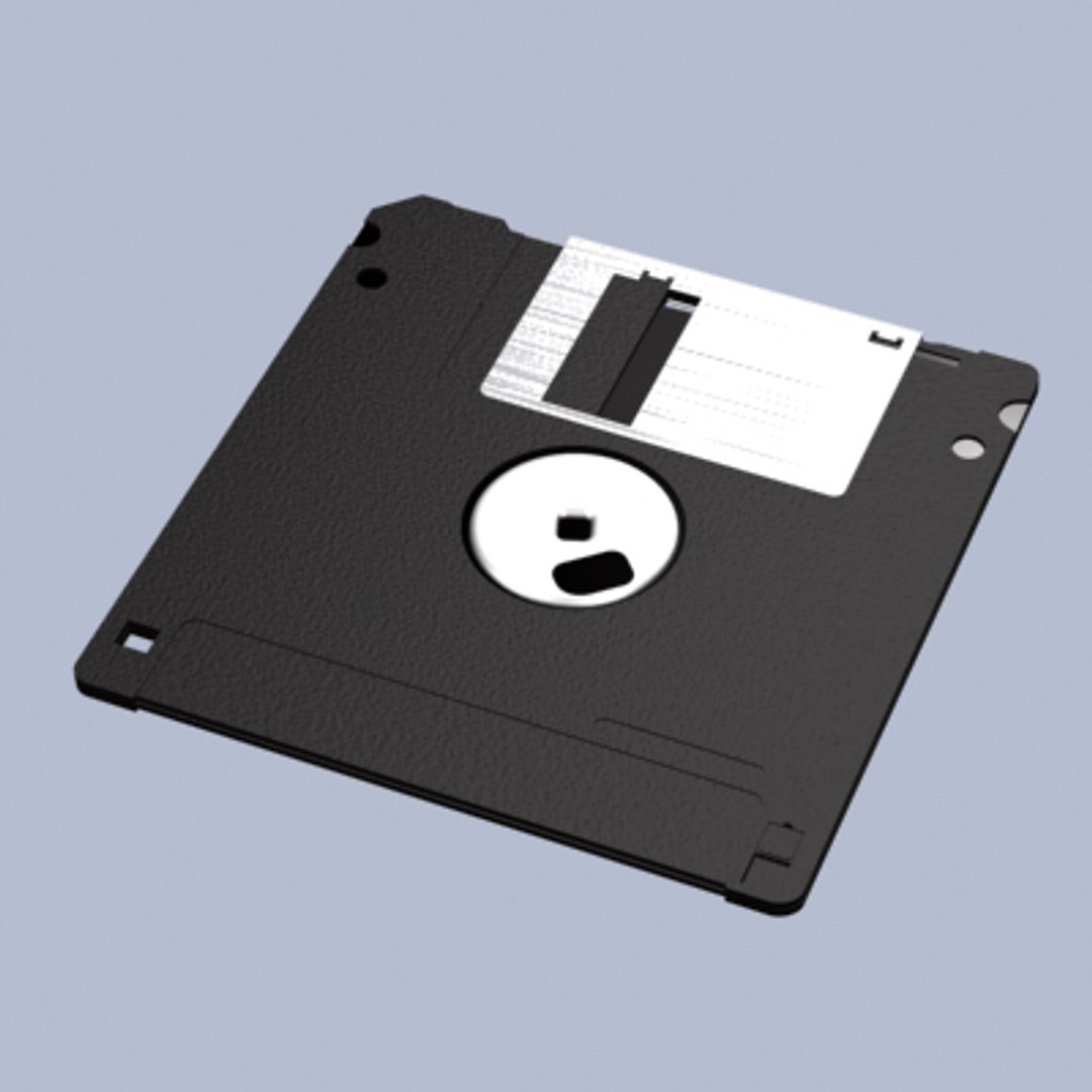 3d Model Floppy Disk
