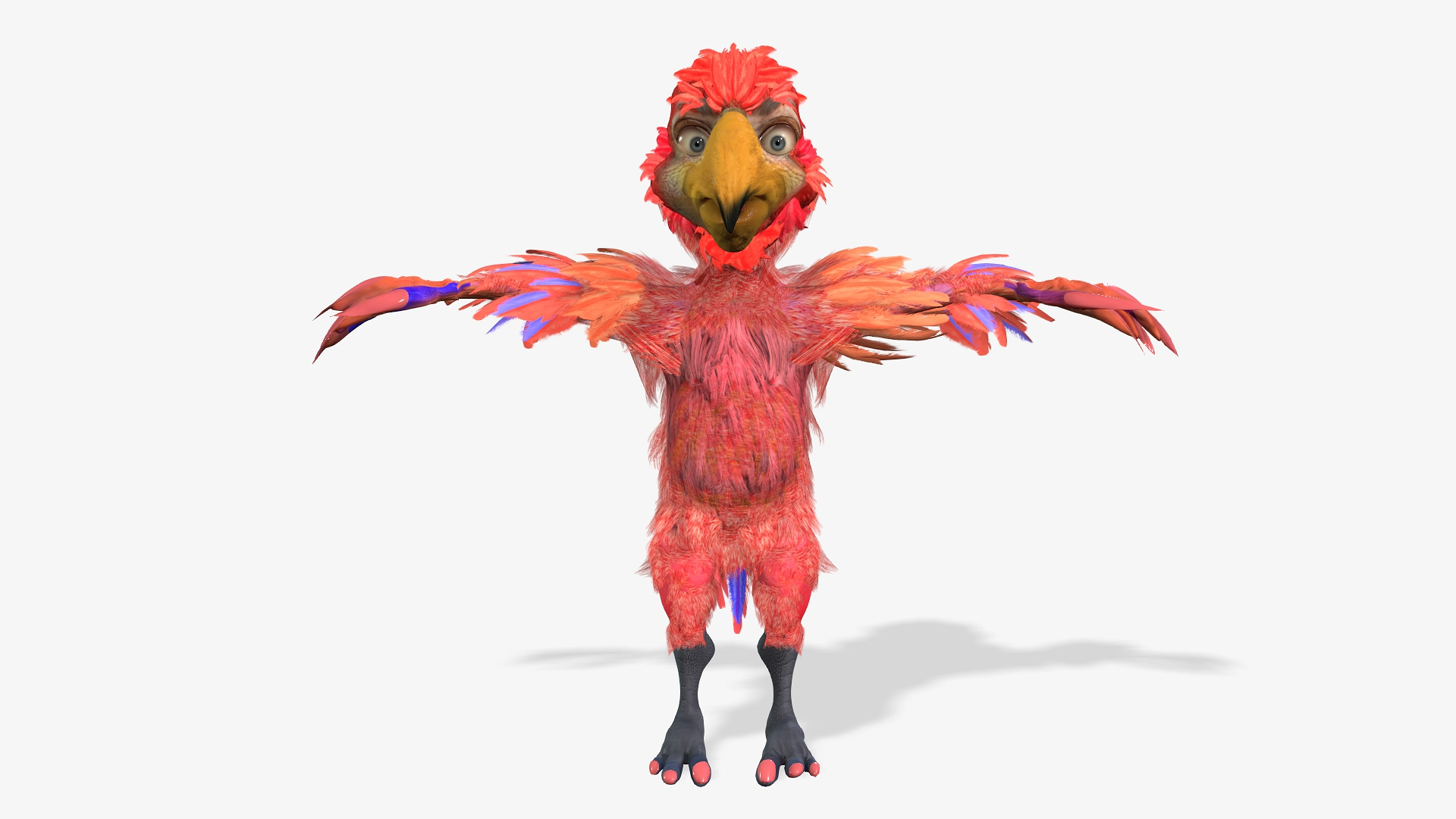 3D Parrot Model - TurboSquid 2098254