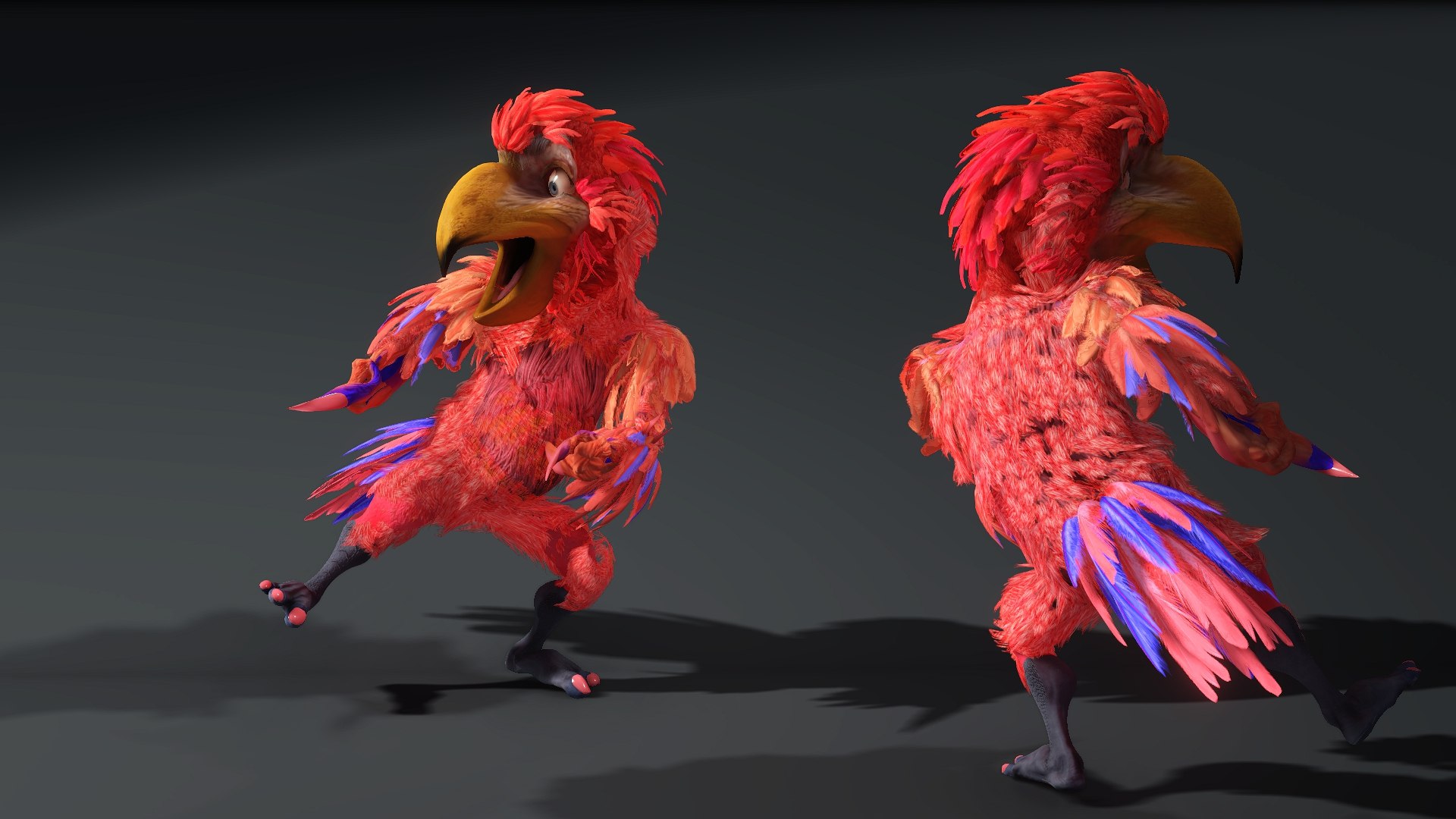 3D Parrot Model - TurboSquid 2098254