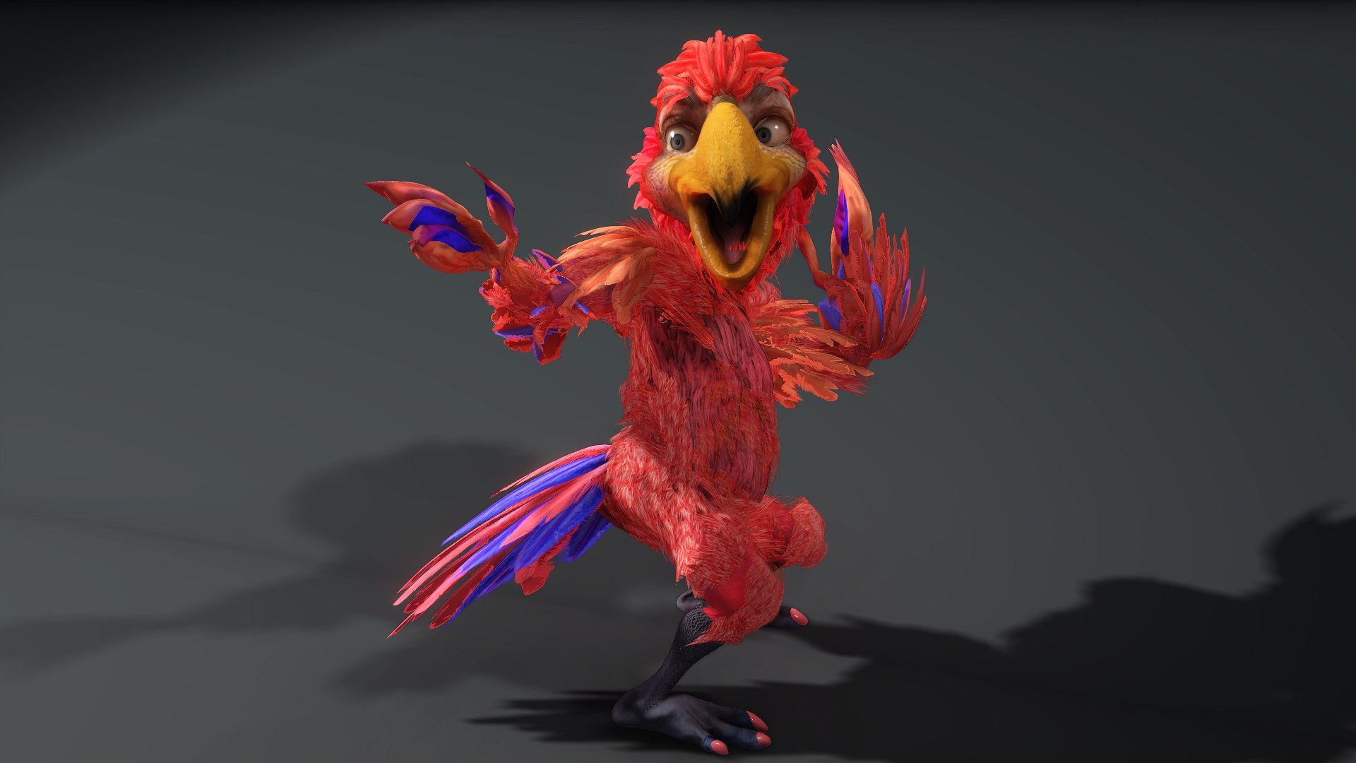 3D Parrot Model - TurboSquid 2098254