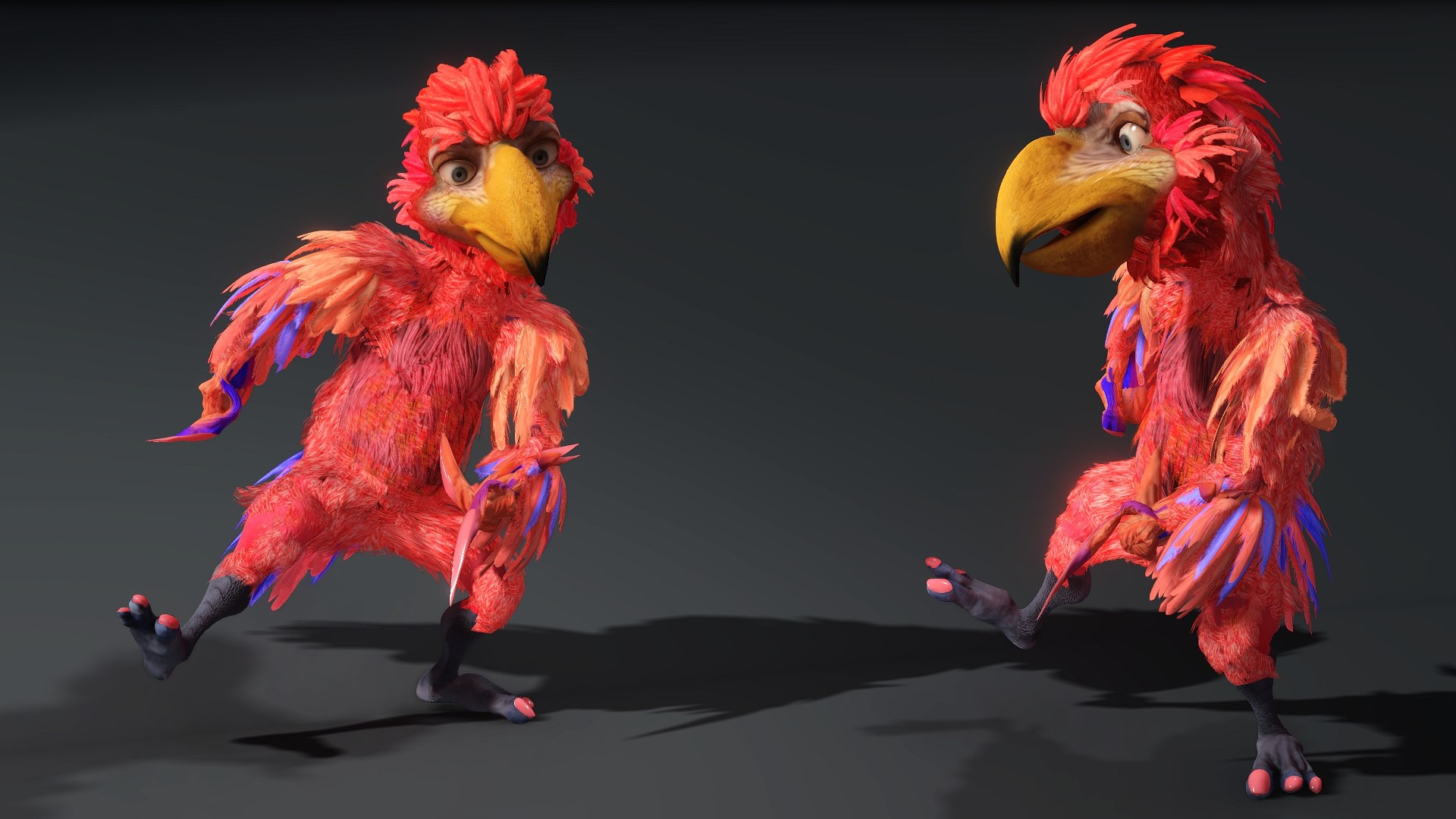 3D Parrot Model - TurboSquid 2098254