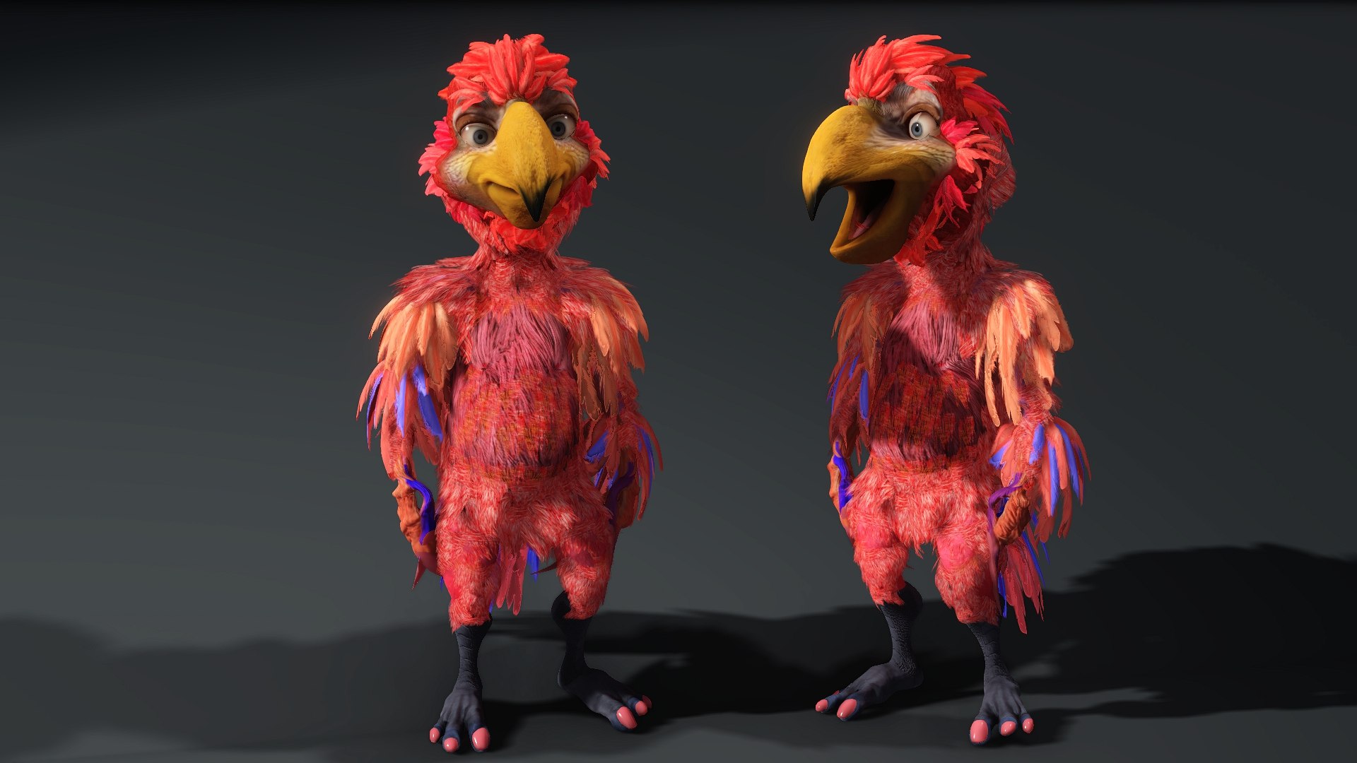 3D Parrot Model - TurboSquid 2098254