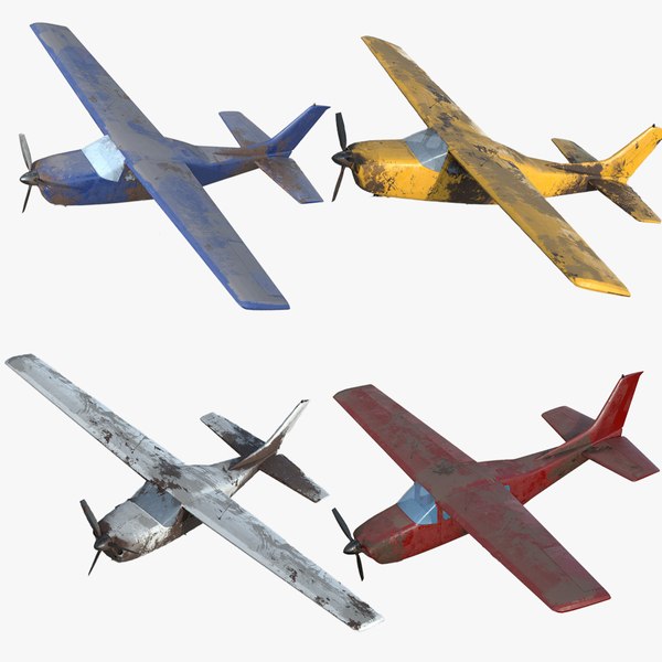 Wrecked Plane 3D Models for Download | TurboSquid