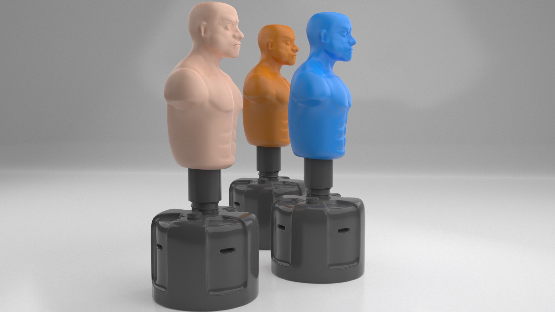 3D Punching Bag Model - TurboSquid 1692009