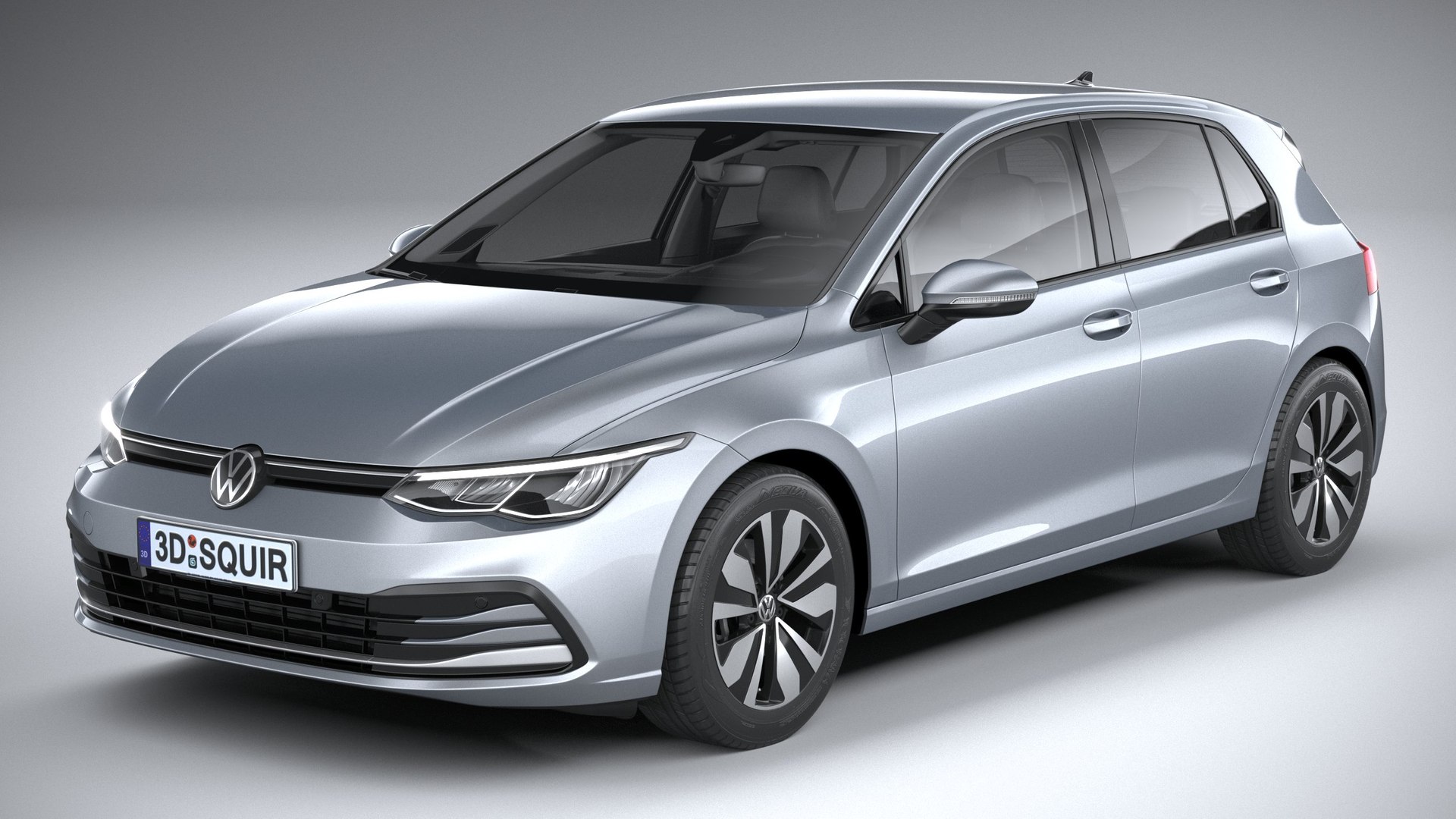 3D Volkswagen Golf LIFE 2023 Model - TurboSquid 2014662