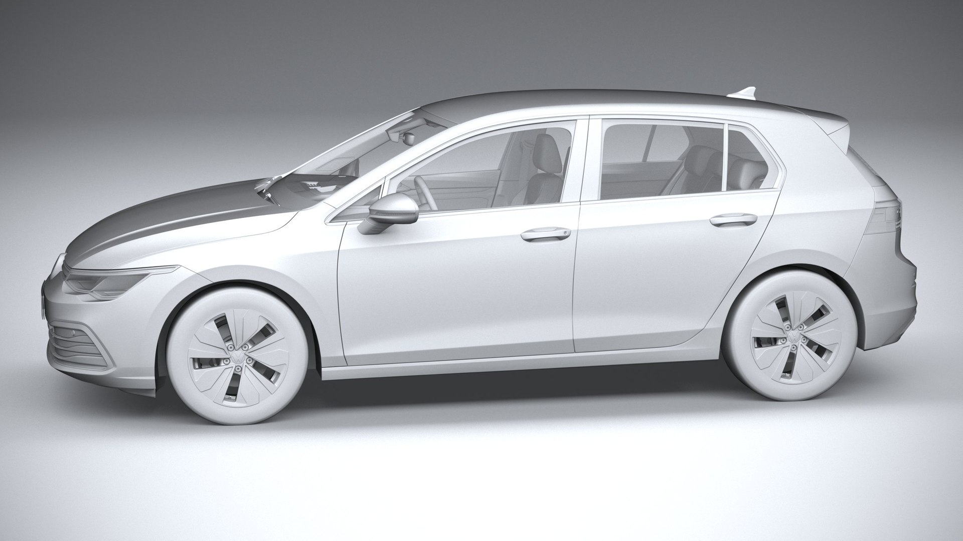 3D Volkswagen Golf LIFE 2023 model - TurboSquid 2014662