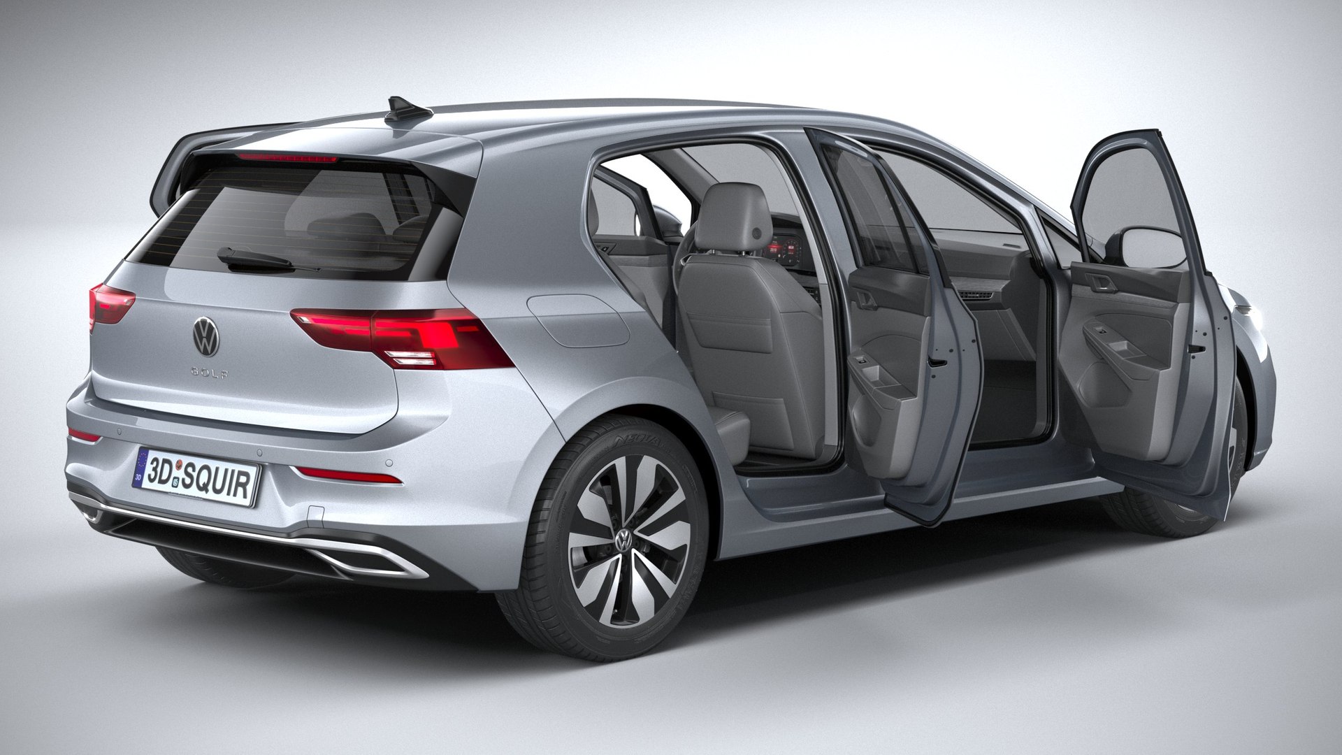 3D Volkswagen Golf LIFE 2023 model - TurboSquid 2014662