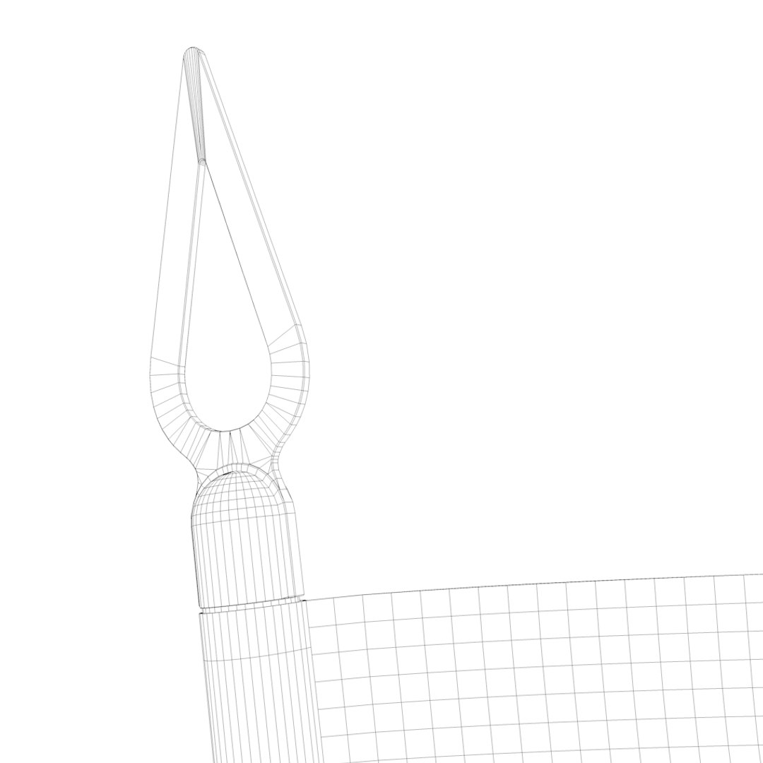 3d Animation Waving Flag Model