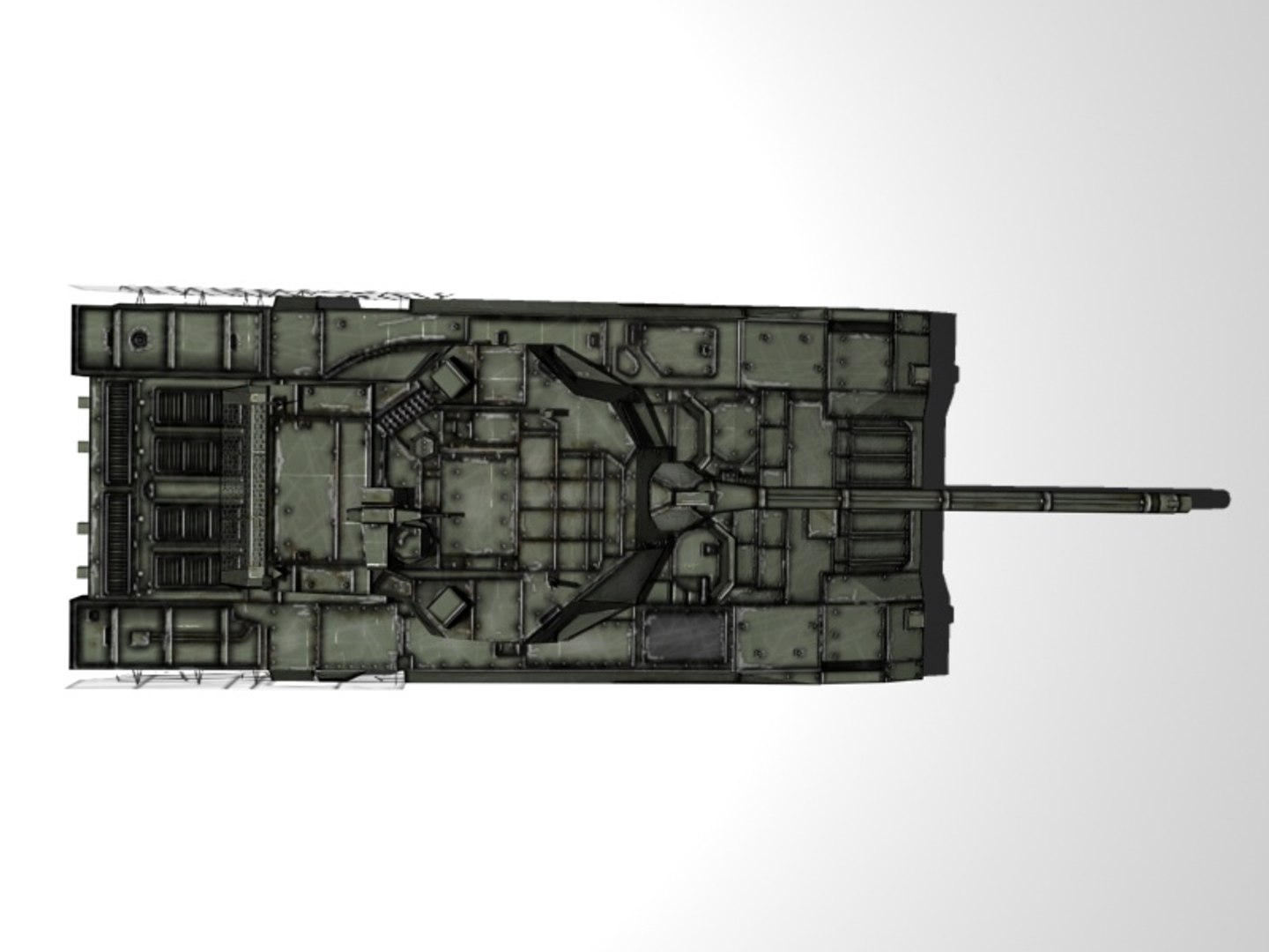 3d Model Of Modern Russian Tank Armata