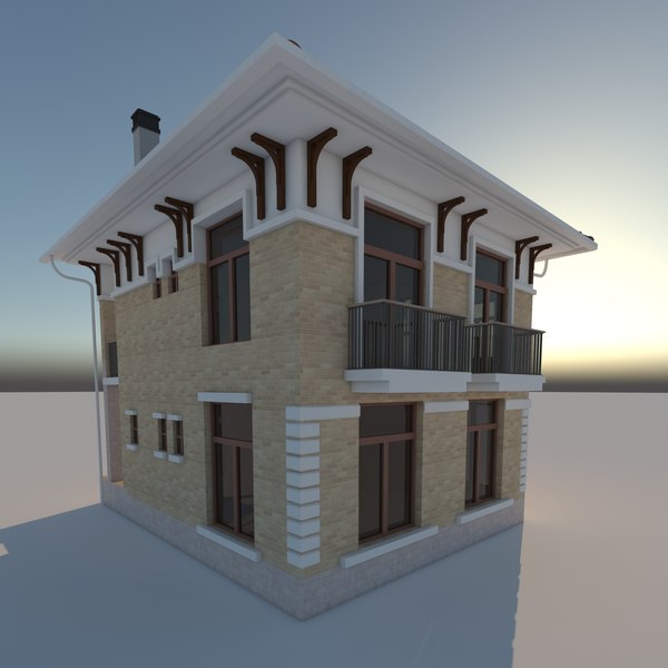 Family House model - TurboSquid 1827817
