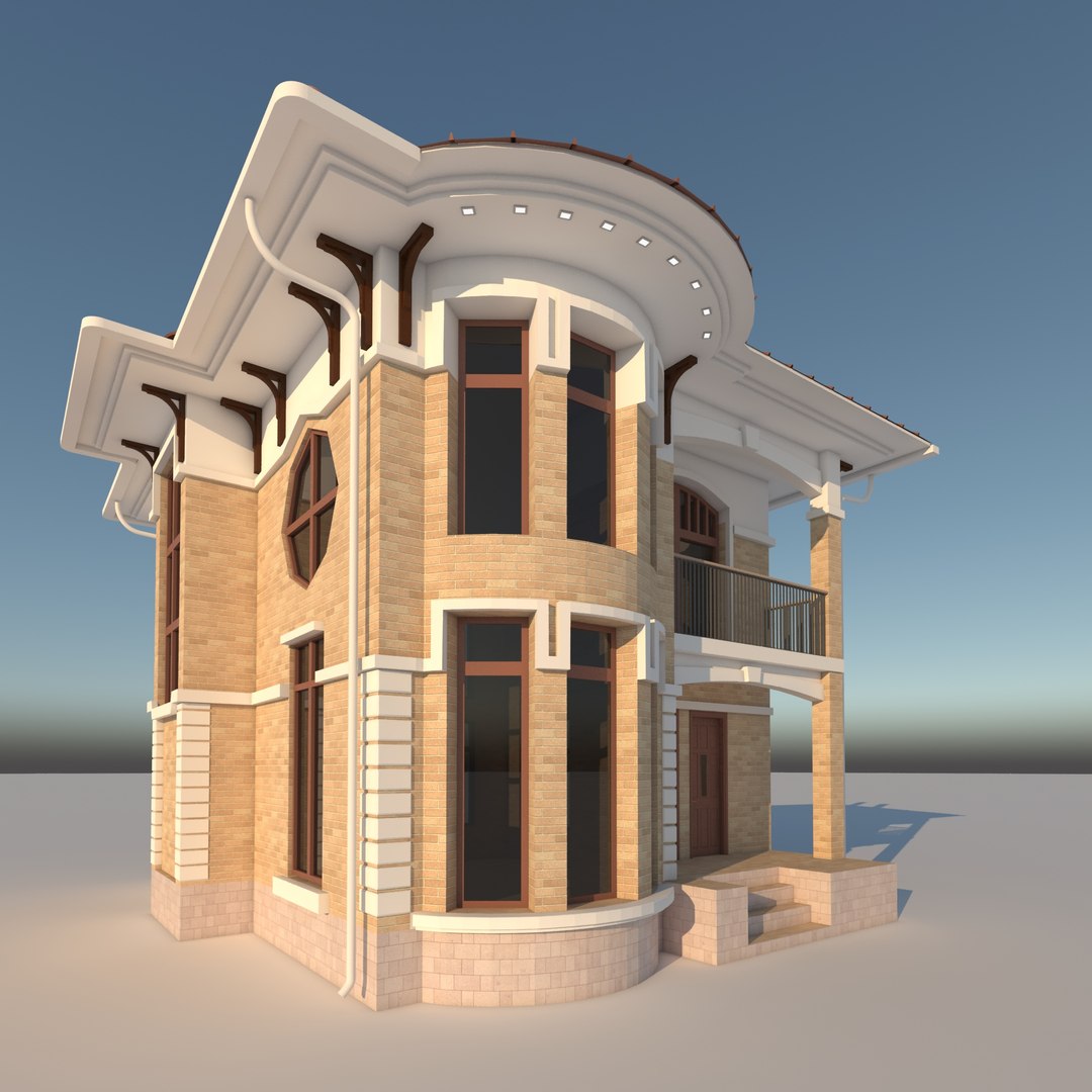 Family House Model - TurboSquid 1827817