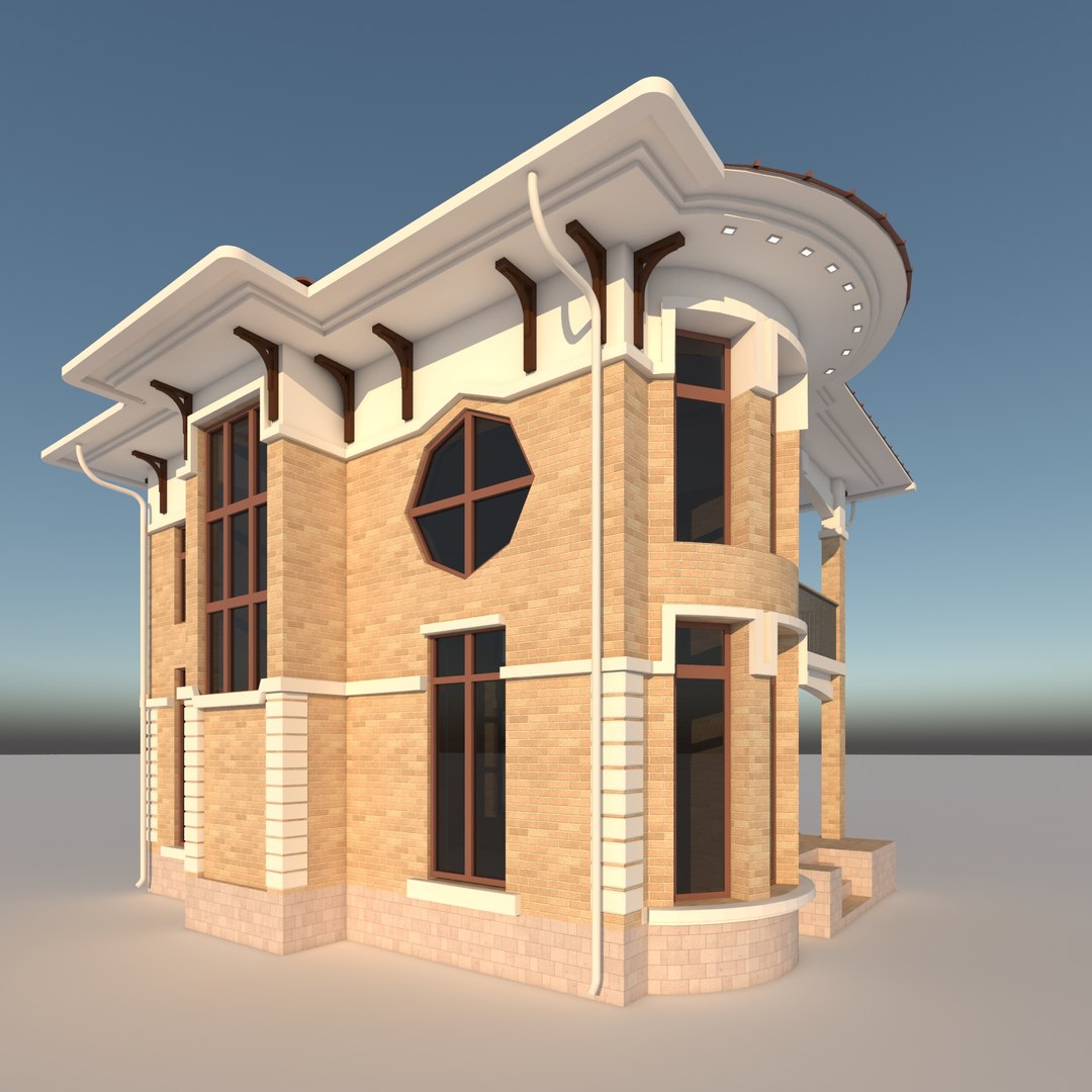 Family House Model - TurboSquid 1827817