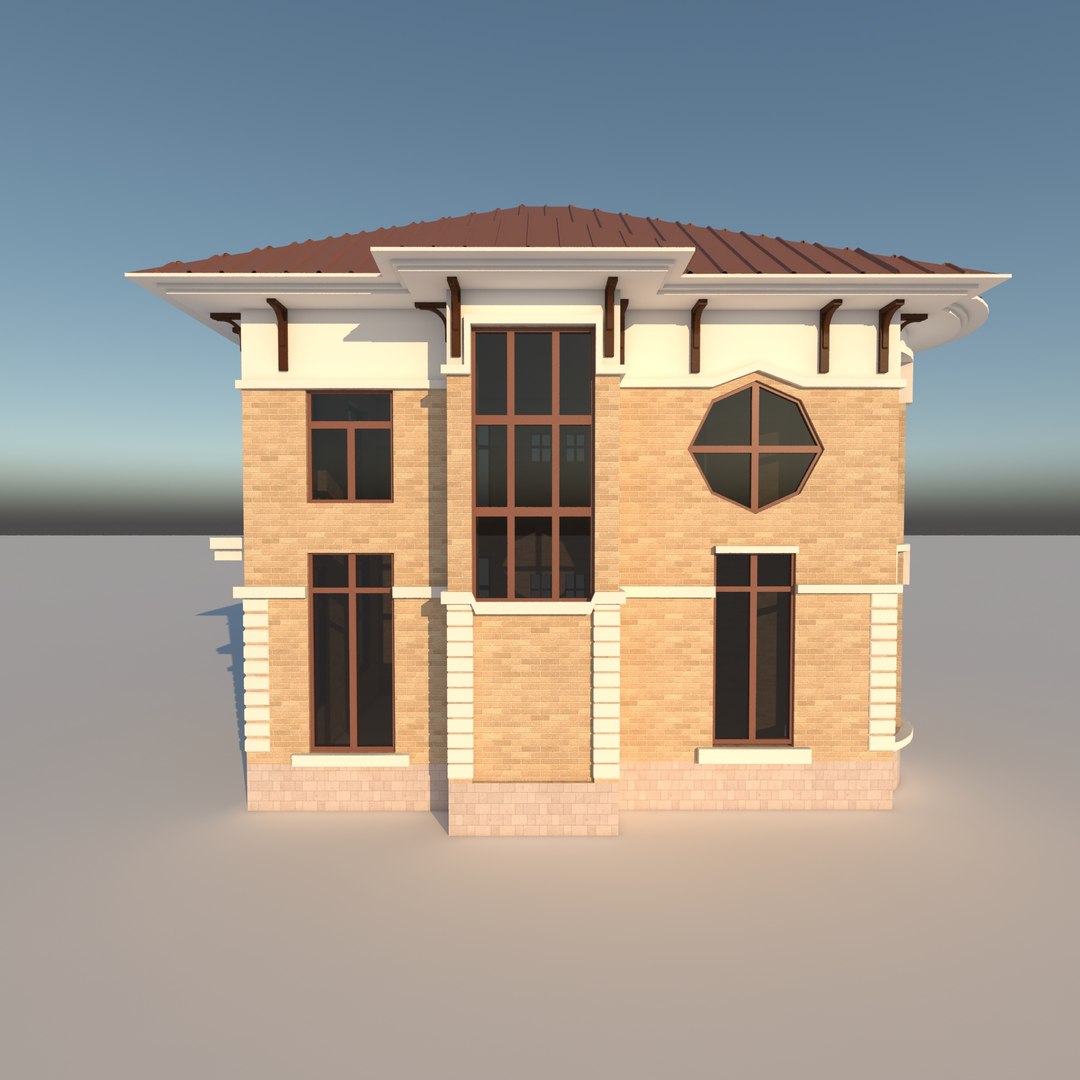 Family House Model - TurboSquid 1827817