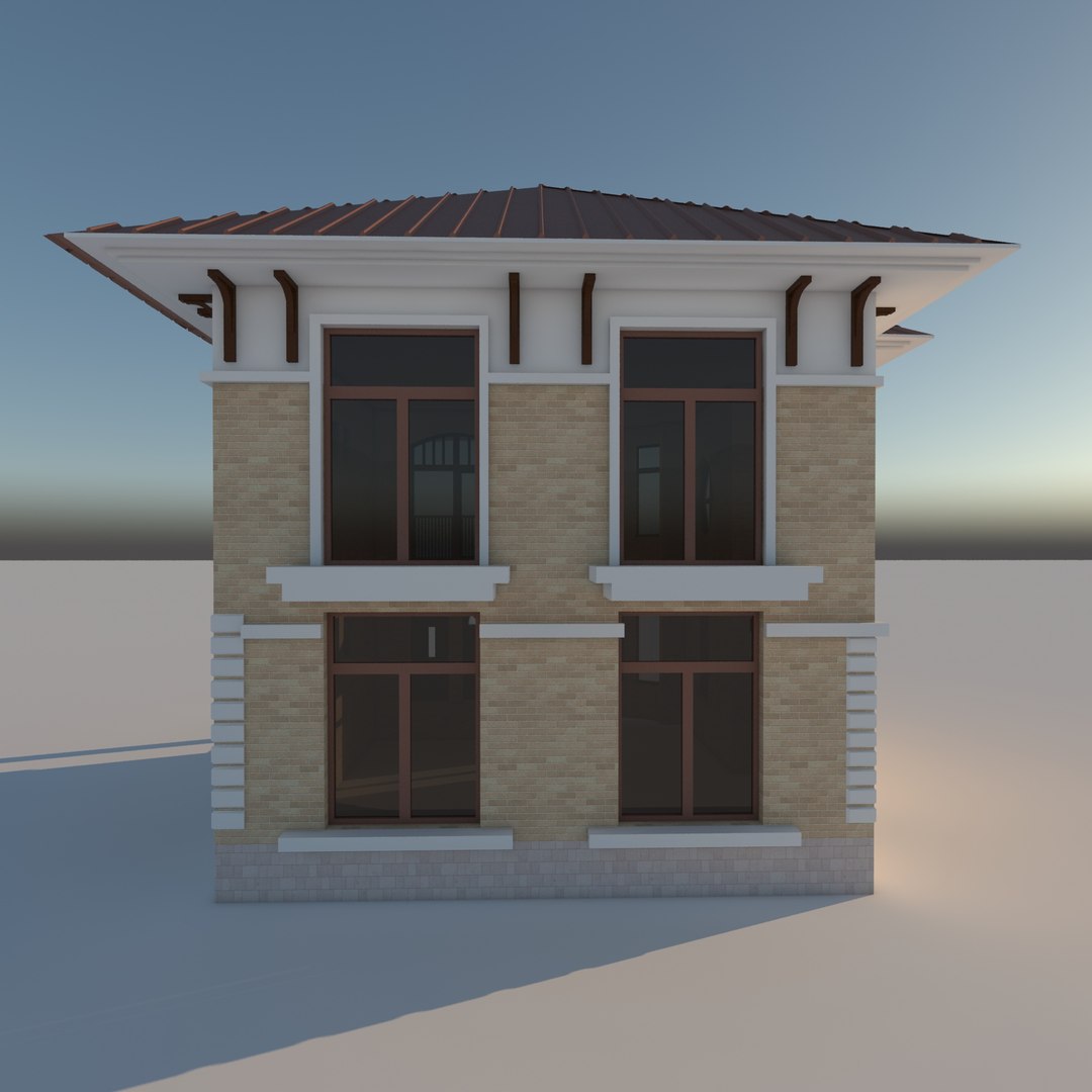 Family House Model - TurboSquid 1827817