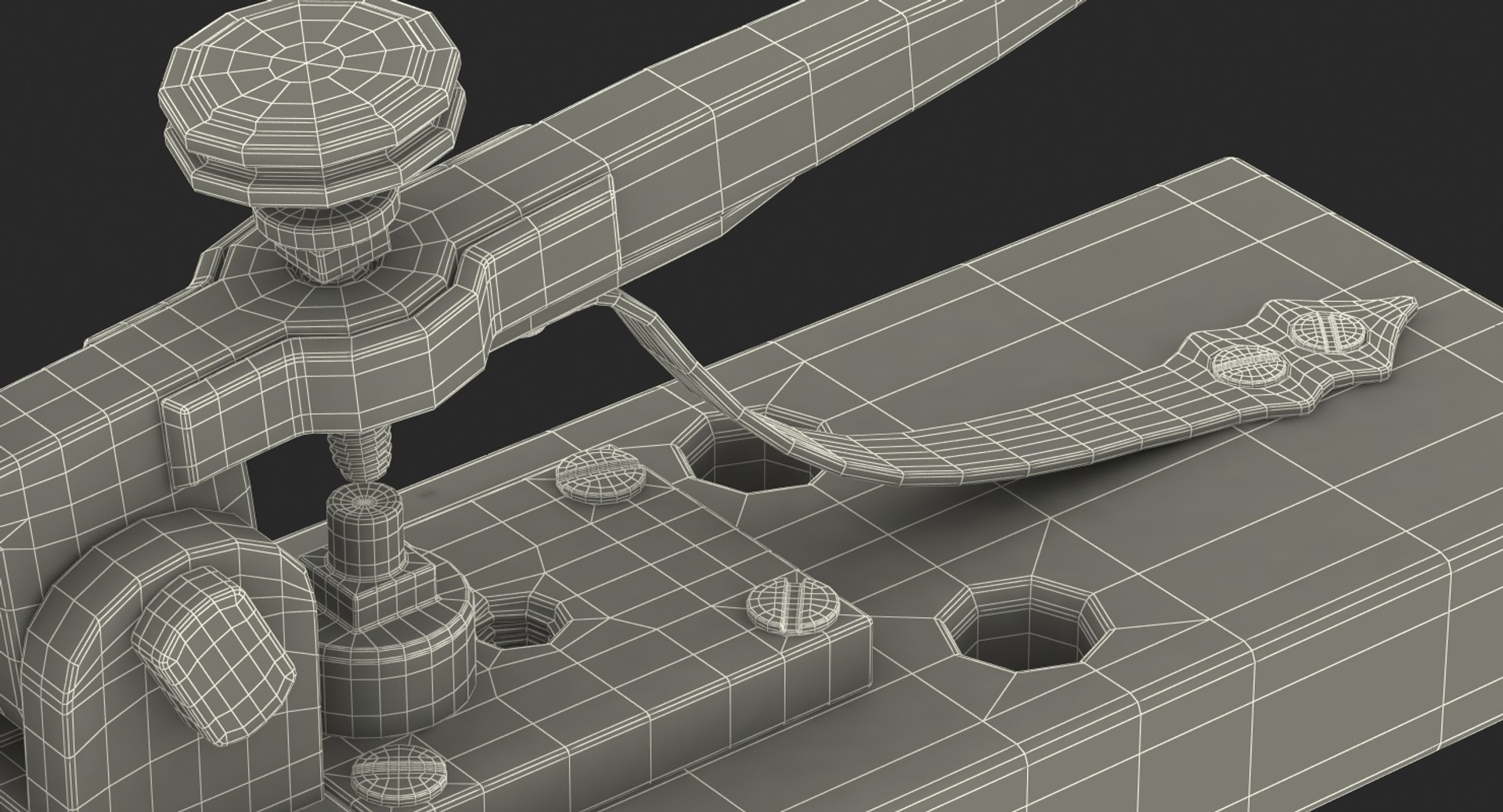 Antique telegraph key model - TurboSquid 1337489