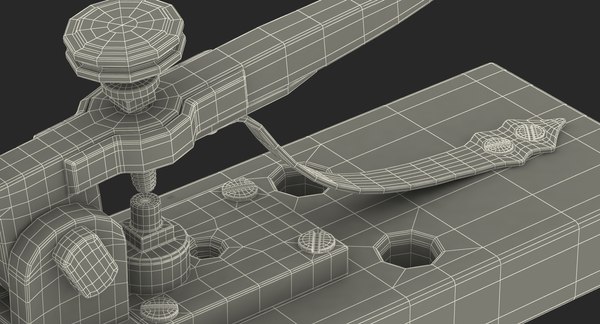 Antique telegraph key model - TurboSquid 1337489