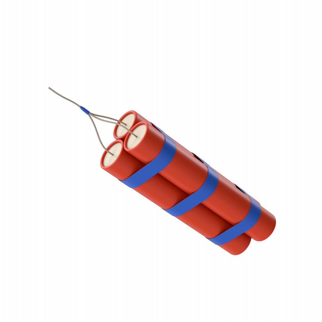 3D Dynamite Model - TurboSquid 2205854