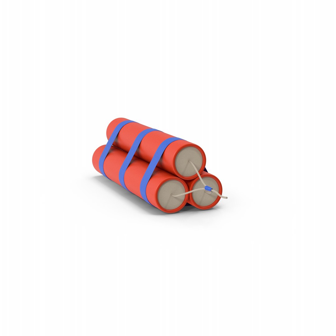 3D Dynamite Model - TurboSquid 2205854
